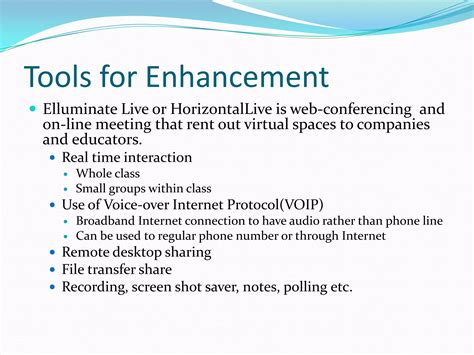 Synchronous Learning Ppt