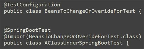 Spring Boot Testconfiguration