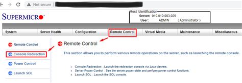 akses remote console server ipmiview antmediahost