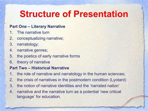Narrative Inquiry And Research Ppt
