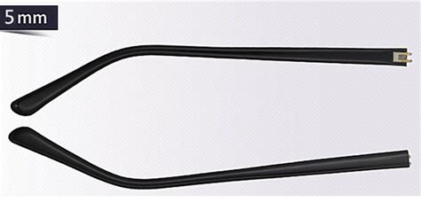 Replacement Temples For Glasses Double Tooth 5mm Temple Width