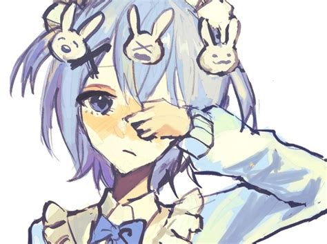 교벌 작가 아트머그 유화풍 미소녀