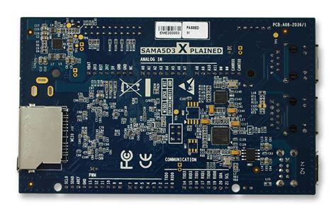 Atsama5d3 Xpld Microchip Development Board Cortex A5 Mcu 2gbit Ddr2