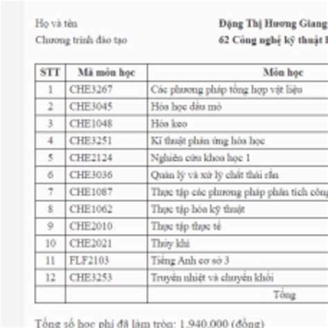 Jane Dang Vnu University Of Science Hanoi Hust Hóa Học