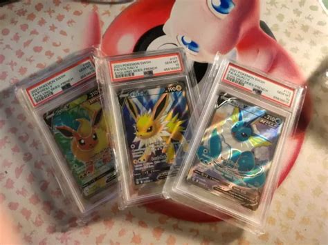 CARTE POKEMON VOLTALI Aquali Pyroli V 177 172 169 Évolution Céleste FR