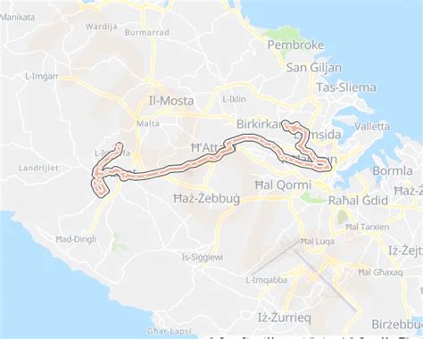 Route 182 Mainline Routes From Mtarfa To Mater Dei Hospital And Viceversa In Malta Schedule