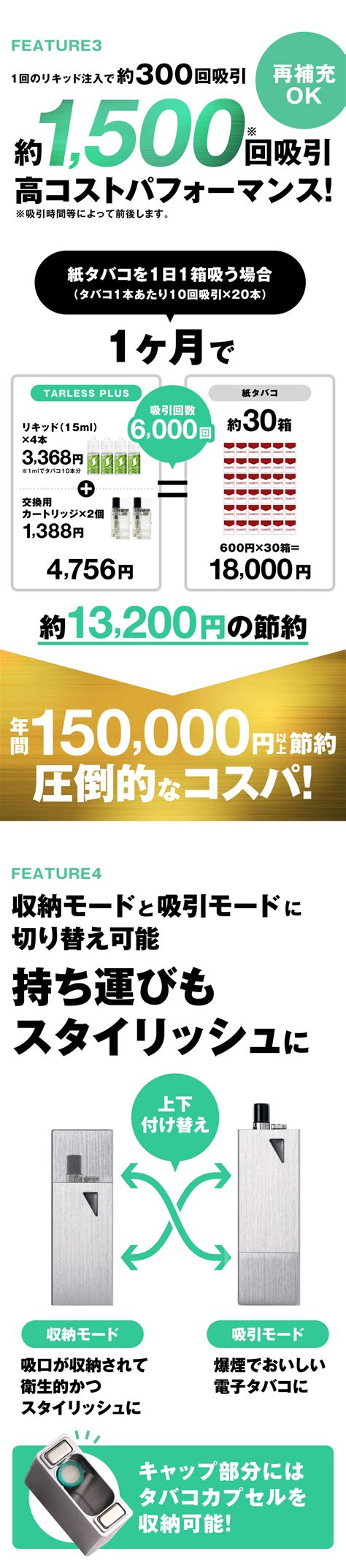 【楽天市場】最大15％offクーポン 月末スペシャル／【31日9時59分まで】 電子タバコ 水蒸気 タール ニコチン0 リキッド 本体 禁煙