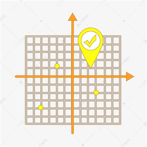 网格坐标线路地图素材图片免费下载 千库网