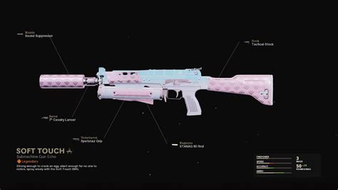Soft Touch Cod Warzone And Black Ops Cold War Weapon Blueprint Call