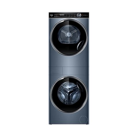 Plus会员、概率券：haier 海尔 叠黛和美系列 H9 Y12bld12u1 热泵式洗烘套装 锡兰青，876123元包邮99元购卡