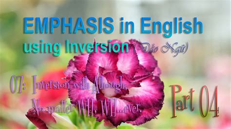 English Emphasis With Inversion Part Nh N M Nh Ti Ng Anh O