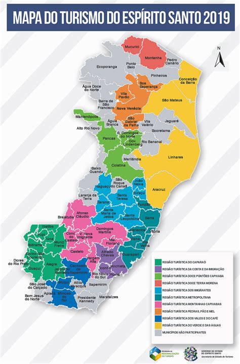 Novo Mapa Do Turismo Brasileiro é Divulgado Pelo Ministério Do Turismo