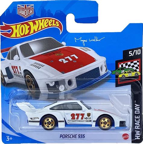 Hot Wheels Porsche 935 White 510 Hw Race Day 2021 58250 Short
