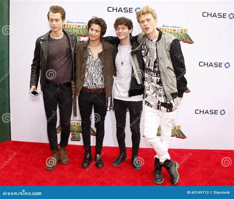 Connor Ball Tristan Evans James McVey And Brad Simpson Of The Vamps