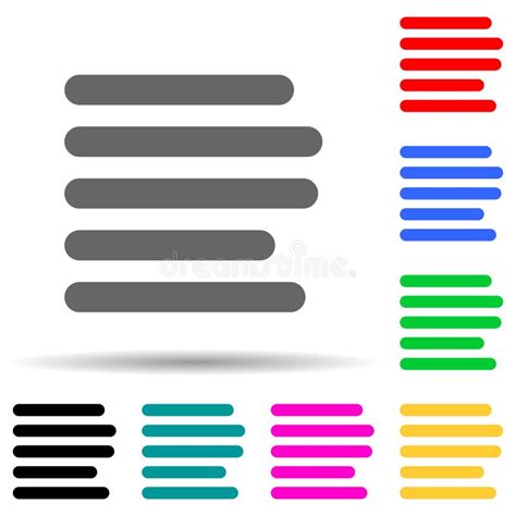Line Multi Color Style Icon Simple Thin Line Outline Vector Of Web Icons For Ui And Ux