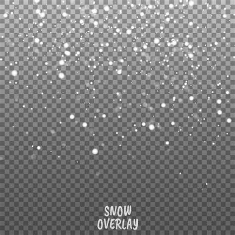 떨어지는 눈 벡터 배경 Snoflakes 크리스마스 장식 배경 프리미엄 벡터