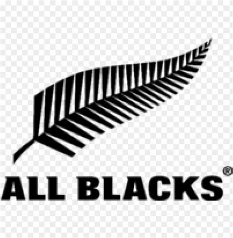 Png Image Of All Blacks Rugby Team Logo With A Clear Background Image