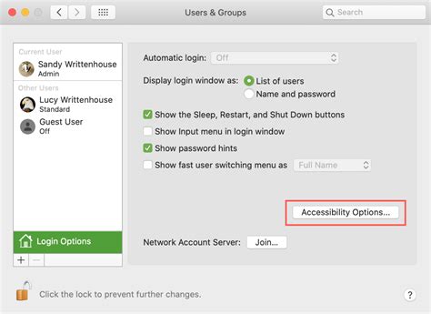how to enable accessibility options on the mac login screen mid atlantic consulting blog