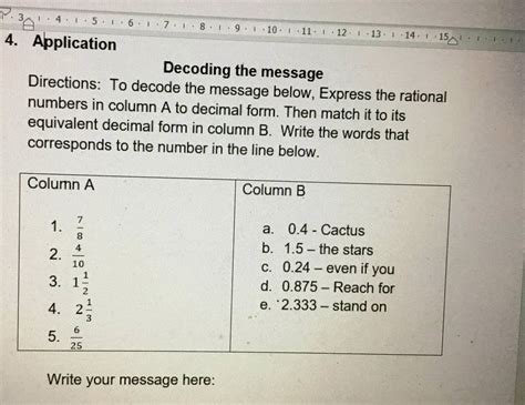 4 Application Decoding The Message Directions StudyX