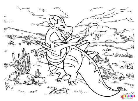 20 Dracozolt Coloring Pages Free Printable Pdf And Online Coloring