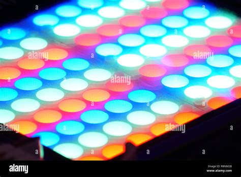 Multi Color Led Lamp Strip Stock Photo Alamy