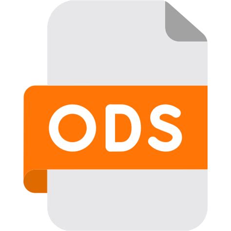 Ods File Free Icon
