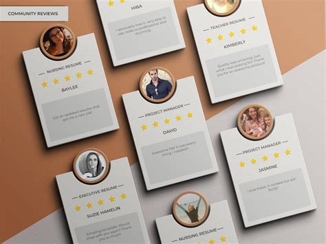 Modern Executive Resume Template Ceo Resume Template For Etsy
