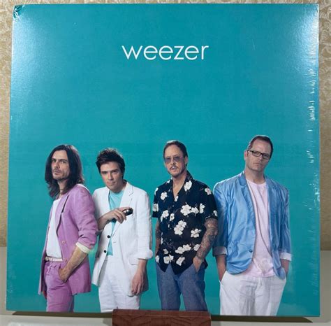 Weezer Teal Album By Weezer Vinyl 2019 New Sealed Minor Sleeve