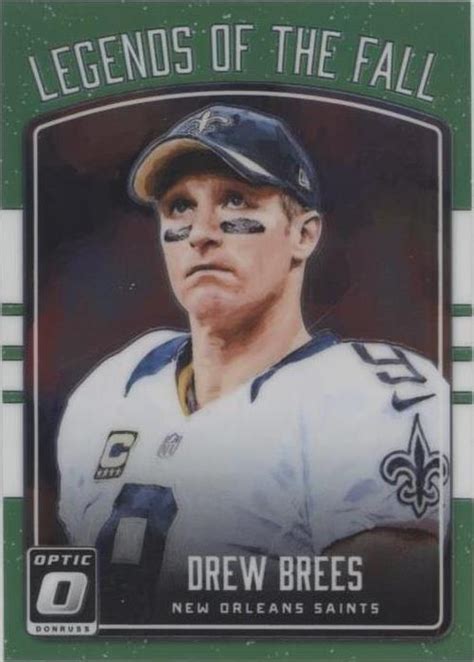 2016 Donruss Optic Legends Of The Fall 8 Drew Brees For Sale Online
