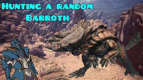 Hunting A Barroth Youtube