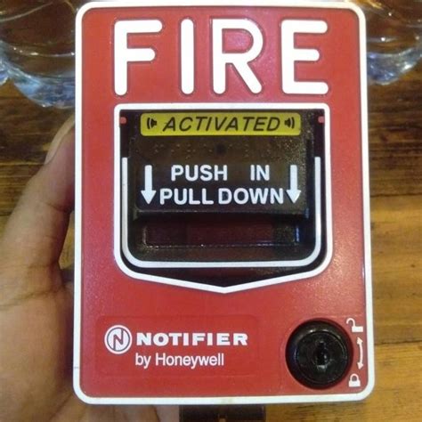 Jual Notifier Fire Alarm Manual NBG 12LX By Honeywell Made In USA