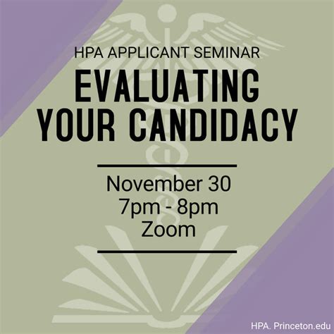 Evaluating Your Candidacy Health Professions Advising