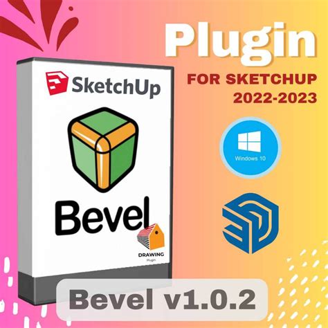 Bevel V Chamfer Plugin For Sketchup Shopee