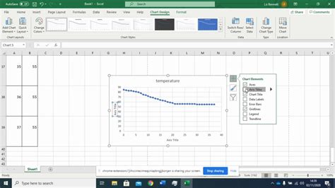 How To Make A Cooling Curve On Excel