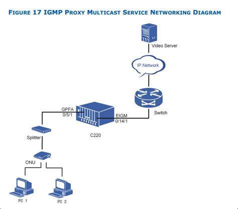 Igmp Proxy Multicast Service Configure Zte Olt Gpon Solution