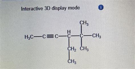 Solved Interactive 3D display mode | Chegg.com