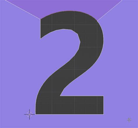 Modeling How To Bevel A Sharp Edge Angle On A Text Mesh Blender Stack Exchange