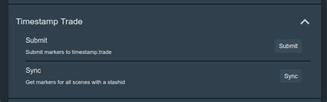 Timestamp Trade