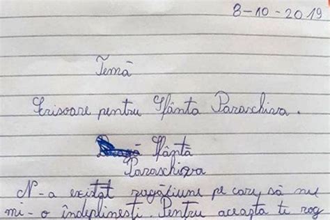 Scrisoarea Cu Care Un Copil Din Iași A șocat România