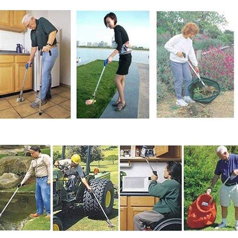 Sold Aluminum Alloy Foldable Trash Picker Tools Grabber Reacher
