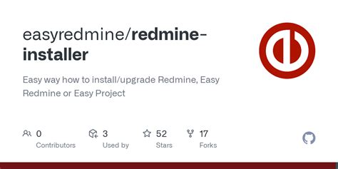 GitHub Easyredmine Redmine Installer Easy Way How To Install Upgrade
