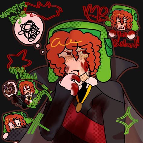 Vampire Kyle Kyle South Park South Park Funny South Park Fanart