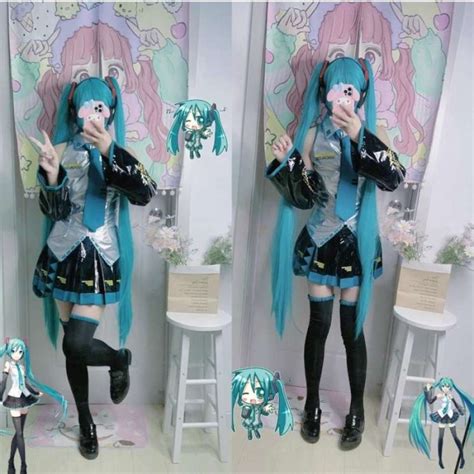 Jual Hatsune Miku Cosplay Hatsune Miku Official Service Cos Costume Cosplay Di Seller Rukia