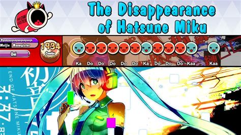 Taiko No Tatsujin The Disappearance Of Hatsune Miku Cosmo Bousoup Feat Hatsune Miku Youtube