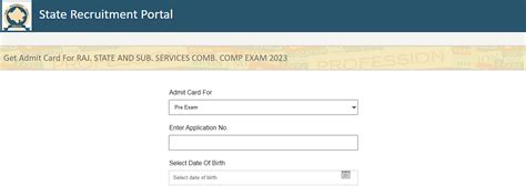 Rpsc Ras Mains Admit Card 2023 Out Direct Link To Download Hall Ticket