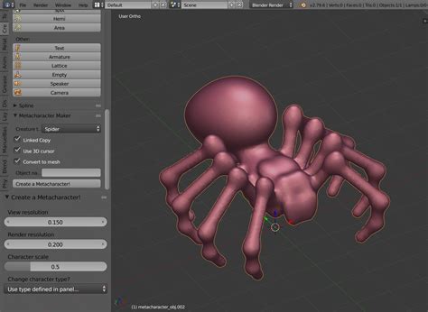 Metacharacter Maker Released Scripts And Themes Blender Artists