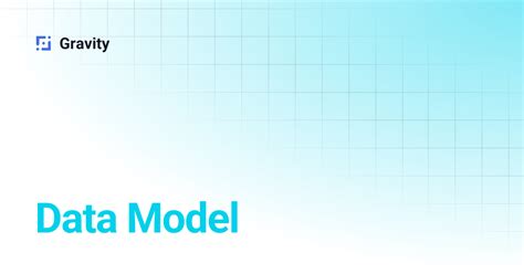 data model gravity