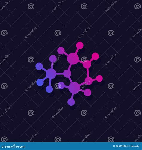 Decentralization Compound Structure Icon Vector Illustration