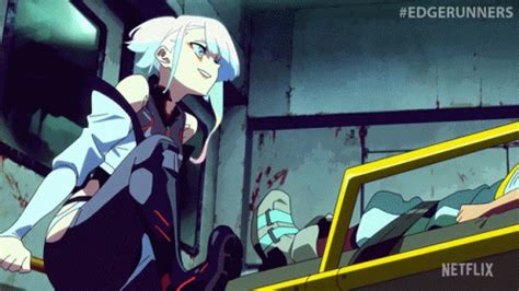 Kicking Lucy Kicking Lucy Cyberpunk Edgerunners GIFs Entdecken