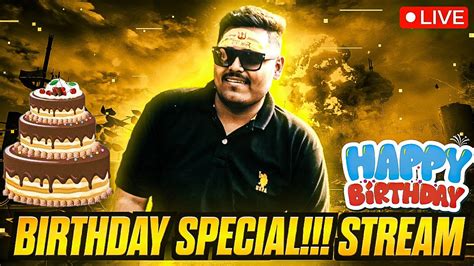 Birthday Special Stream🎂 With 2crpratham Youtube